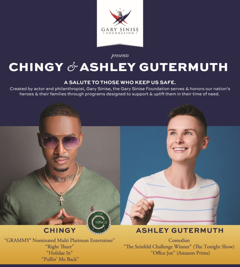 GSF Presents: “Chingy” and Ashley Gutermuth ~ SWA Tour – Stars For Stripes